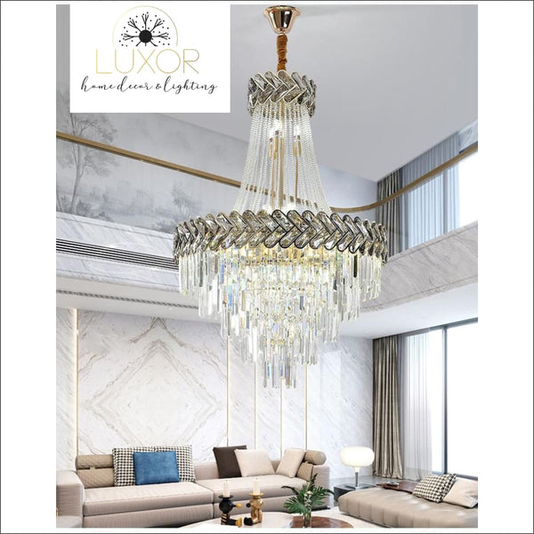 Azalea Crystal Chandelier | Luxor Home Decor & Lighting