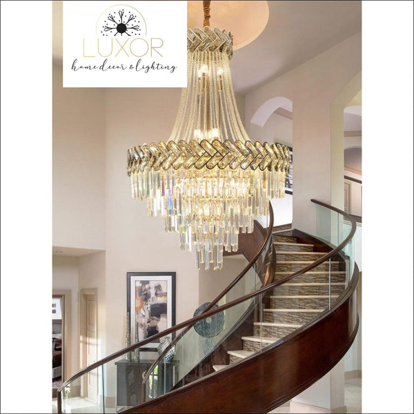 Azalea Crystal Chandelier | Luxor Home Decor & Lighting